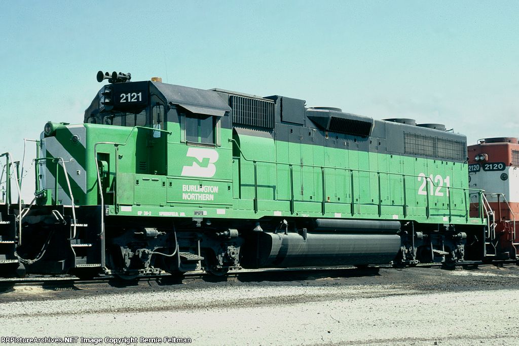Burlington Northern GP38AC #2121